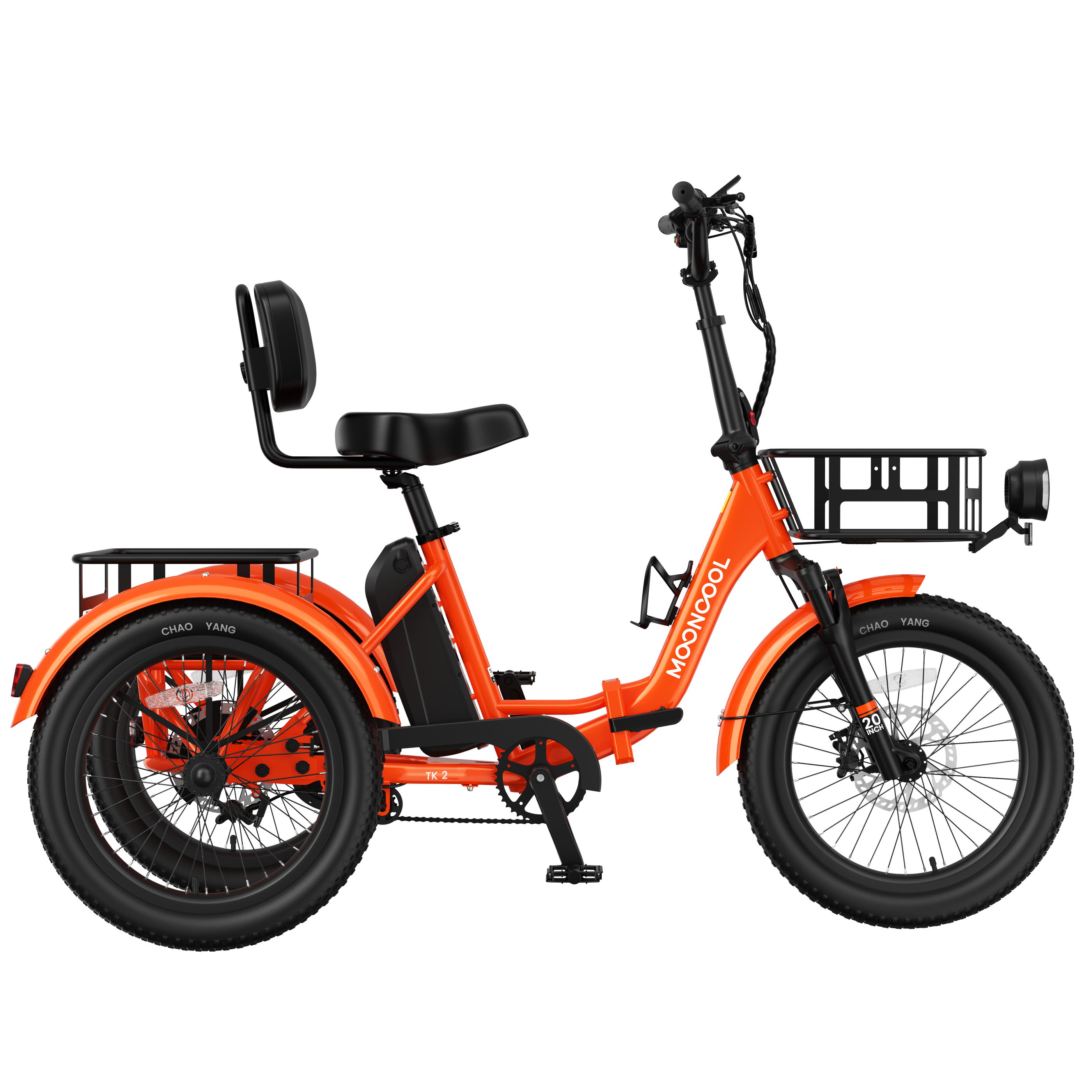 Safe & Sustainable TK2 Electric Trike | Comfortable, Stable Electric ...