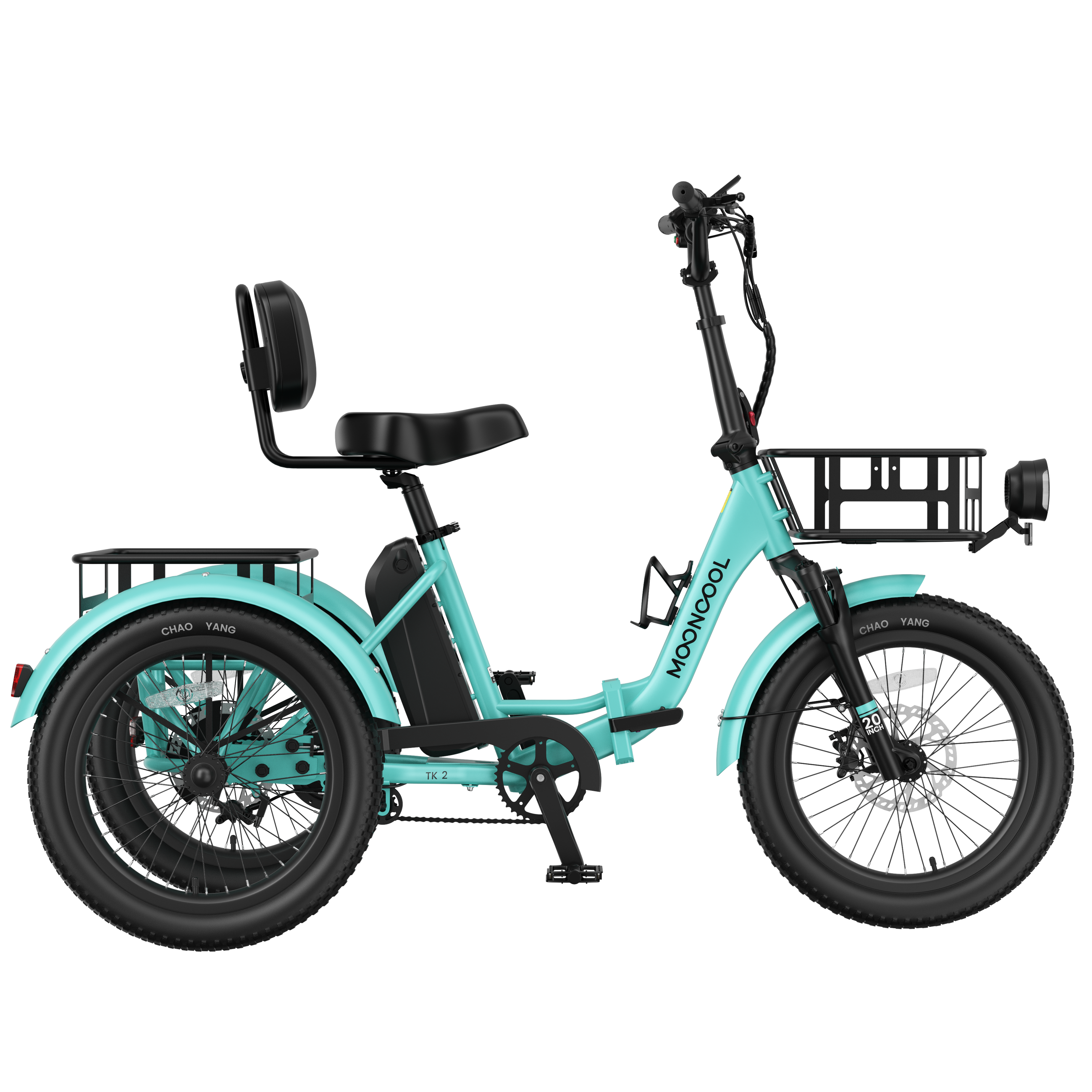 Safe & Sustainable TK2 Electric Trike | Comfortable, Stable Electric ...