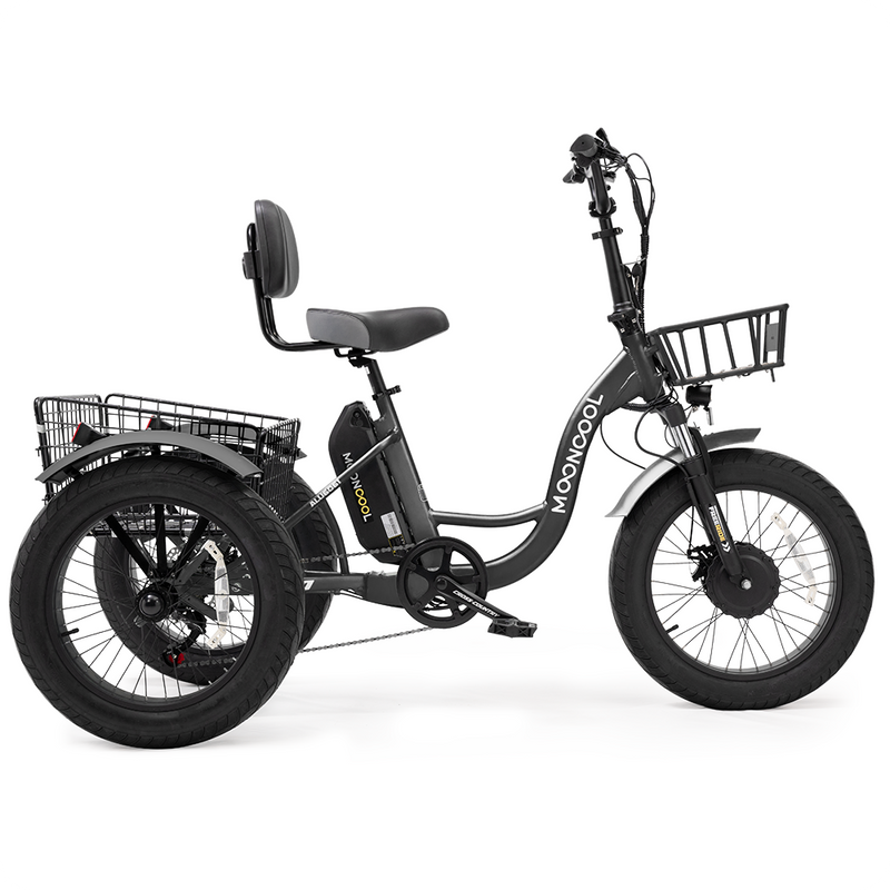 Sturdy & Stable TK1 FAT20 Fat Tire Electric Trike | All-Terrain ...