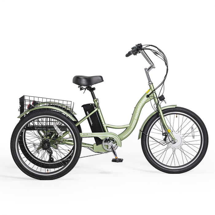 Affordable & Reliable Electric Trikes for Seniors and Adults - Mooncool