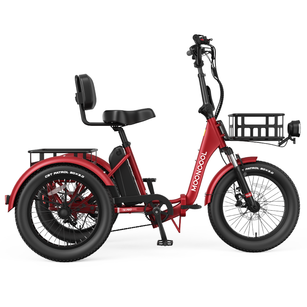TK Pro Electric Tricycle | Safer, Powerful, Foldable Electric Trike ...